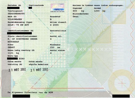 Tłumaczenie dokumentów samochodowych z Holandii | Tłumacz przysięgły